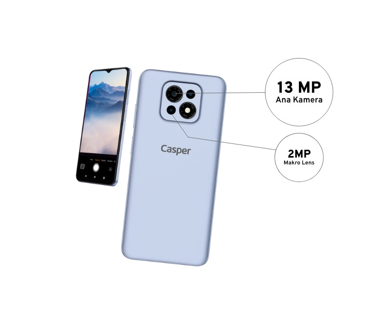 Casper VIA M35 Akıllı Telefon Modeli I Casper